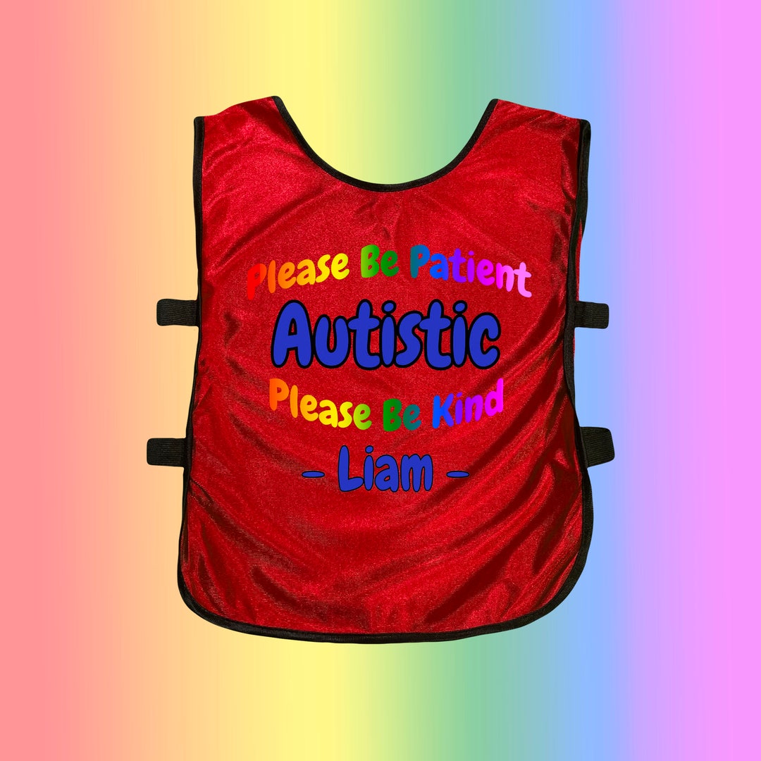 Autism Compassion Vest Autism Clothing Vest for Child or - Etsy