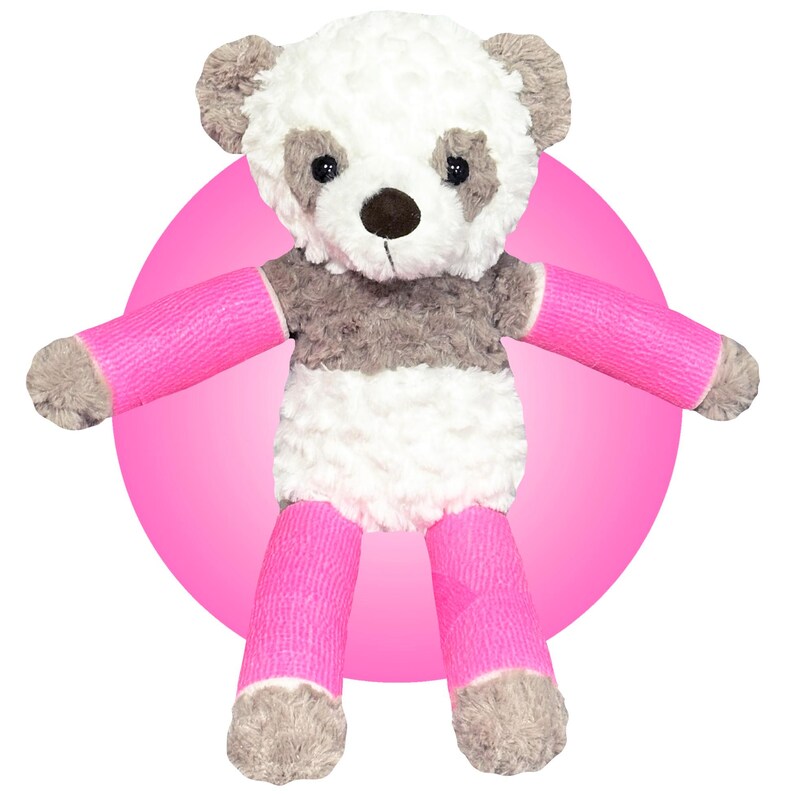 Broken Arm Stuffed Animal - 14" Panda Bear Get Well Gift - Broken Leg ...