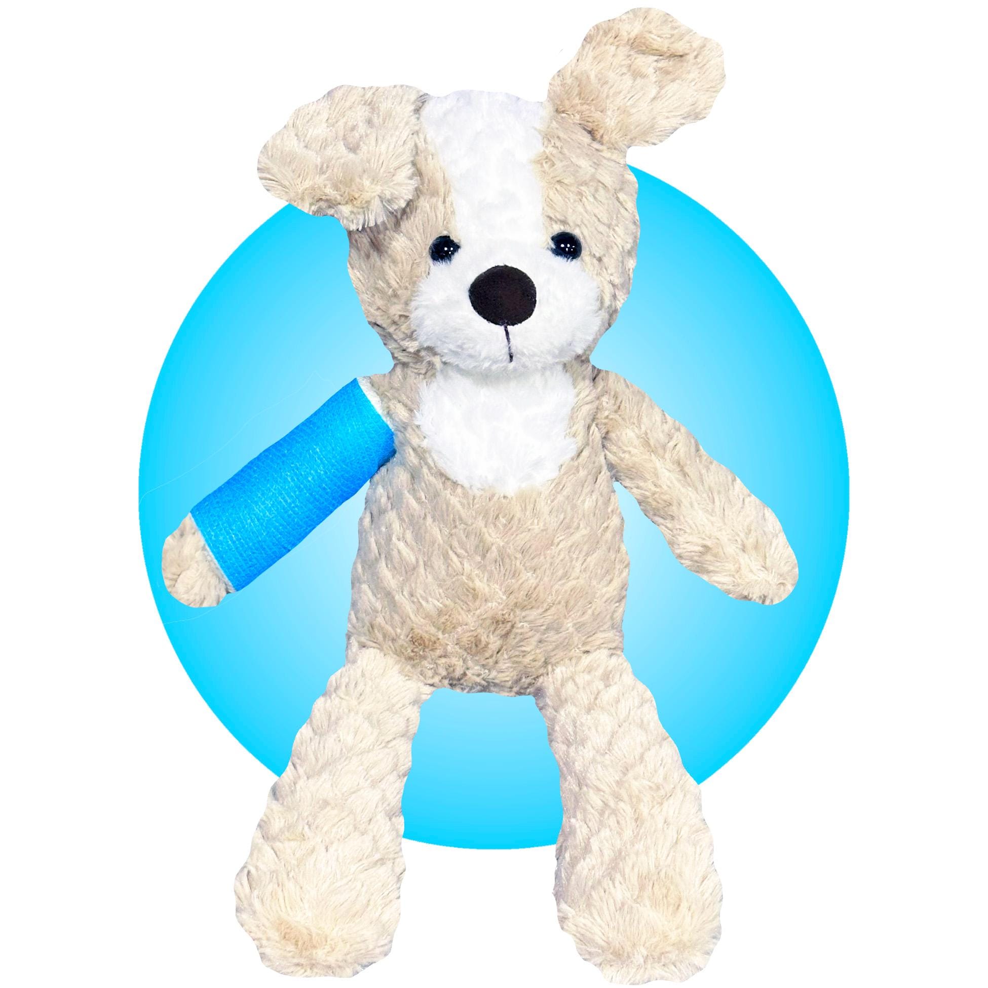Broken Arm Gift for Kids - 14" Puppy Dog With Cast - Broken Leg Gift ...