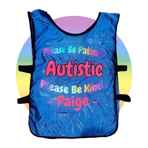 Autism Compassion Vest - Autism Clothing - Vest for Child or Adult With ...