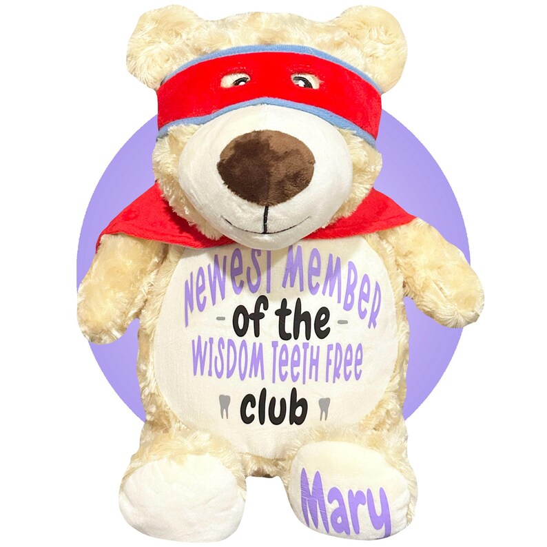 Gift for Getting Wisdom Teeth Out - Personalized 17" Teddy Bear for ...