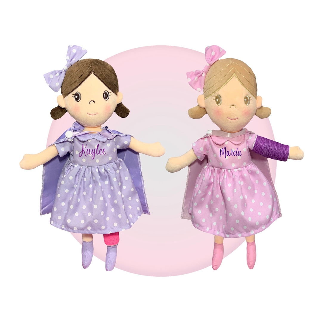 Broken Arm Gift for Kids - Personalized Dolls - Get Well Soon Gifts for ...