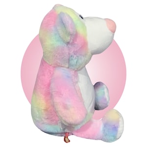 Tonsillectomy Gifts for Girls - Personalized 17" Pastel Teddy Bear ...