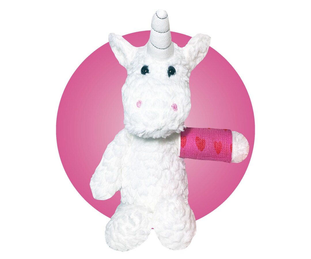 Broken Arm Gift for Kids Stuffed Unicorn Plushie Broken Leg Gift ...