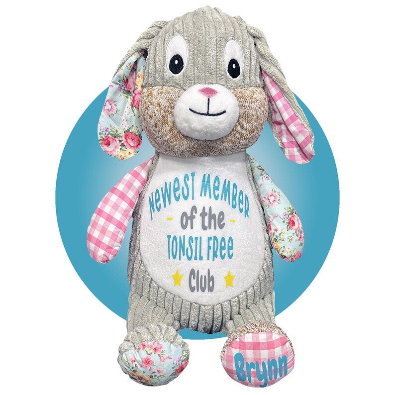 Tonsillectomy Gifts for Girls - 17" Bunny - Tonsillectomy Recovery ...
