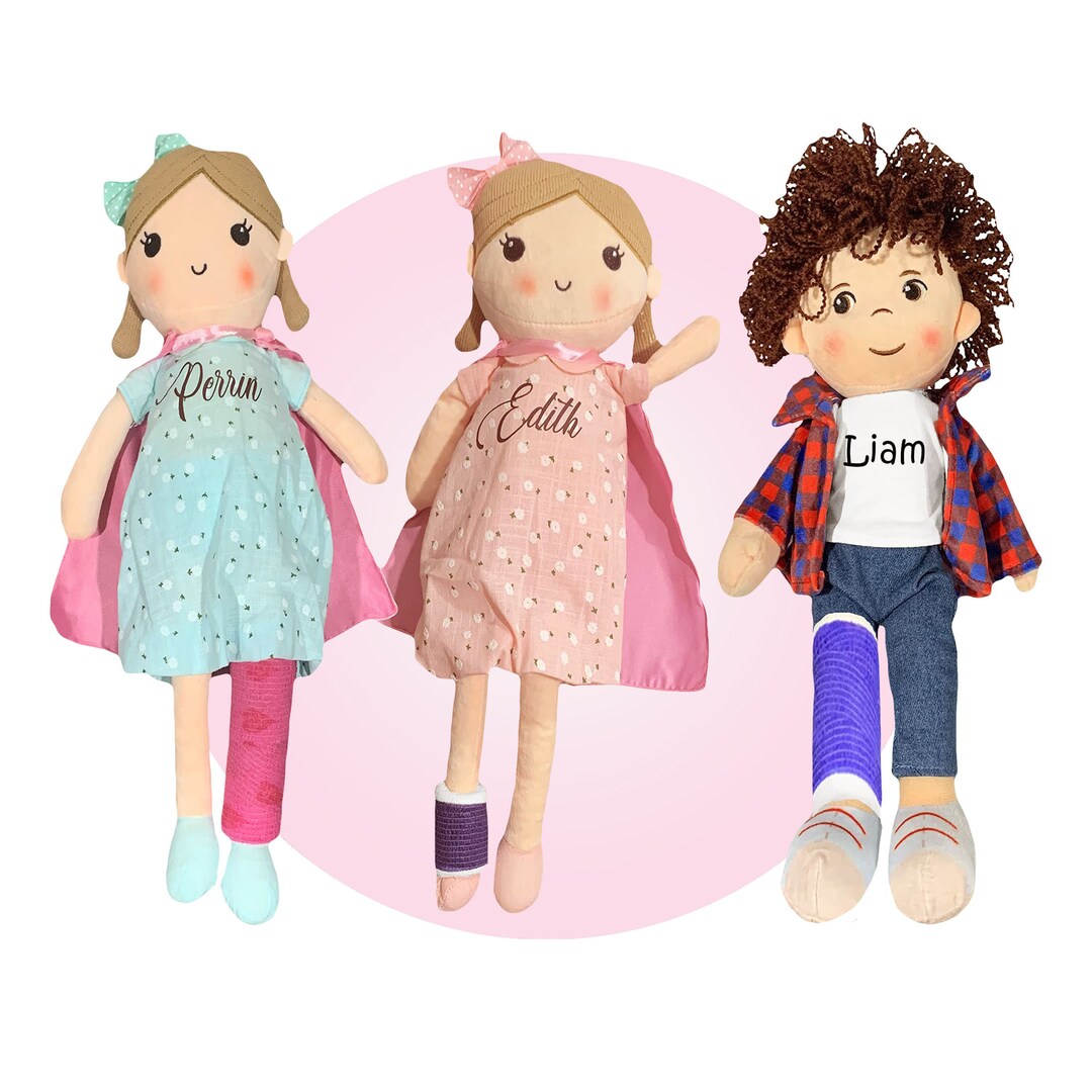 Broken Arm Stuffed Animal - Personalized Dolls - Get Well Soon Gifts ...