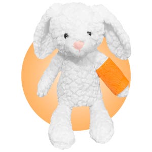 Stuffed Animal With Broken Arm Cast - White Bunny Plushies - Broken Leg ...