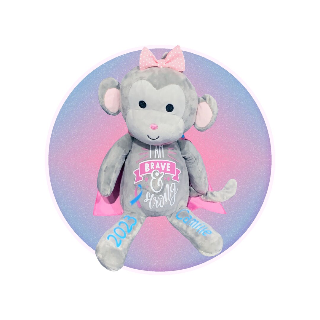 Club Foot Awareness Stuffed Monkey Personalized Gift for Children With ...