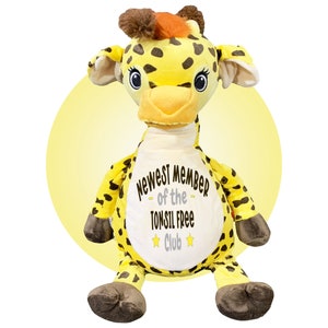 Tonsillectomy Gift Personalized Tonsil Surgery Bear Get Well Soon Gift ...