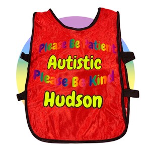 Autism Compassion Vest - Autism Clothing - Vest for Child or Adult With ...