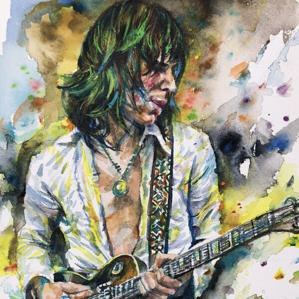 Jeff Beck Poster - Etsy