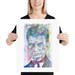 JOHN BROWN Watercolor Portrait POSTER Various Sizes Art - Etsy