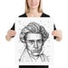 SOREN KIERKEGAARD Ink Portrait Poster Various Sizes - Etsy