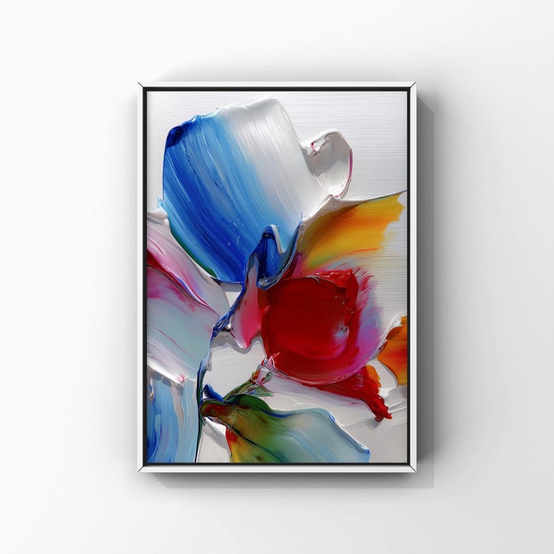 Vibrant Swirls of Color, Posters, Poster Print, Wall Art Decor, Wall ...