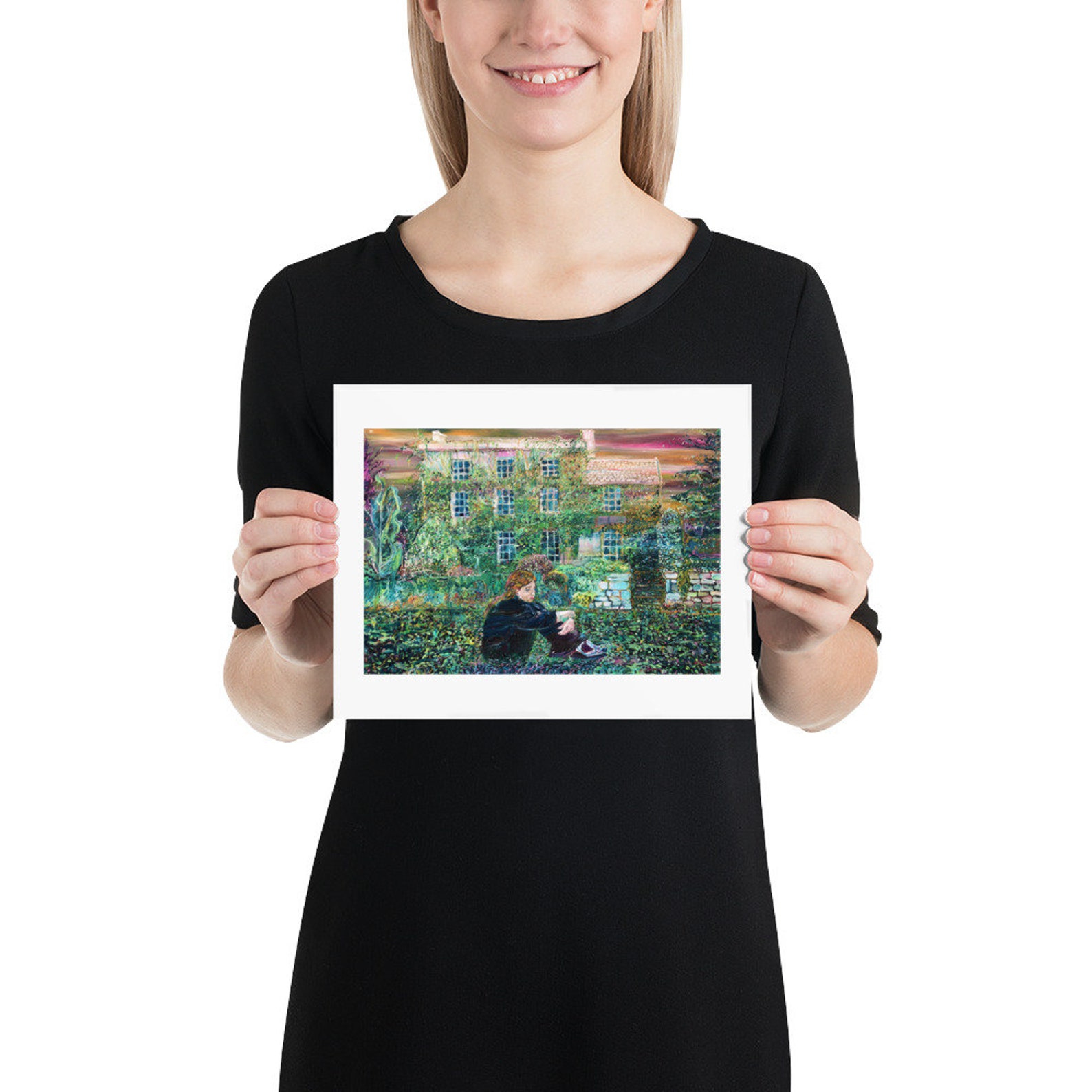 FREE TIME - Oil Painting - POSTER - Various Sizes Available! Art Print ...