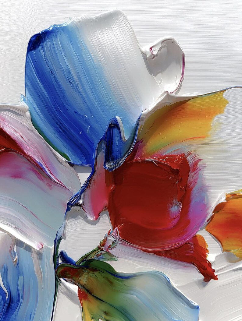 Vibrant Swirls of Color, Posters, Poster Print, Wall Art Decor, Wall ...