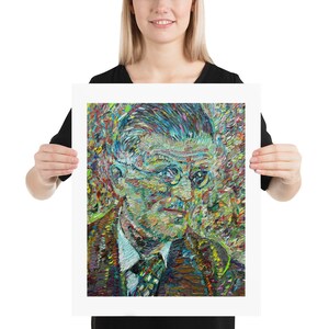 JAMES JOYCE Oil Portrait - POSTER - Various Sizes Available! Art Print ...