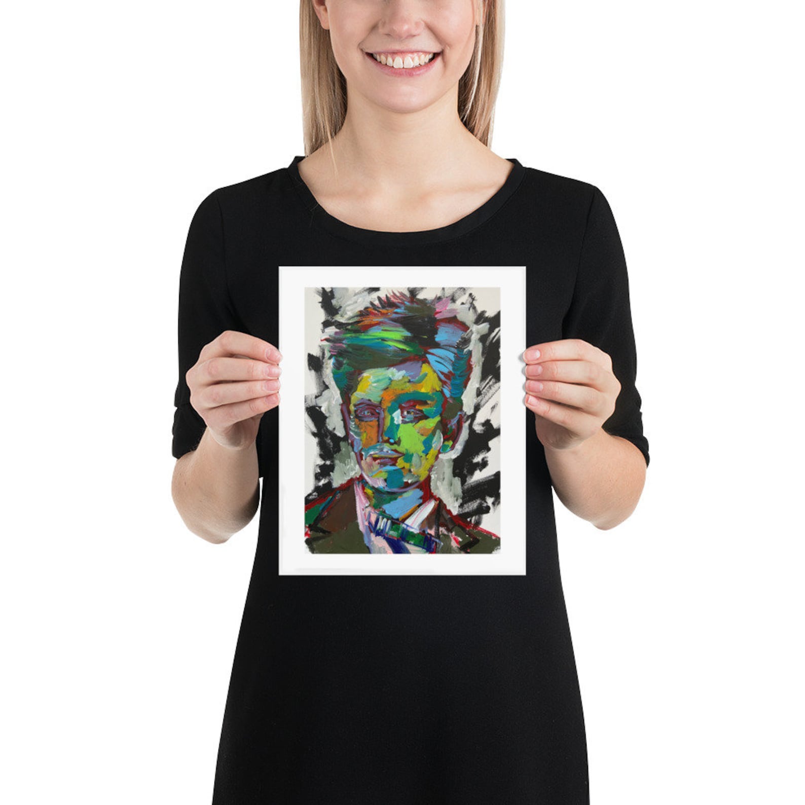 ARTHUR RIMBAUD Acrylic Portrait - POSTER - Various Sizes! Art Print ...