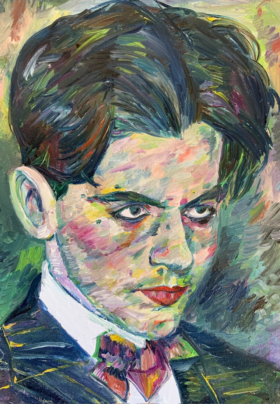 FEDERICO Garcia LORCA Oil Portrait - POSTER - Various Sizes ! Art Print ...