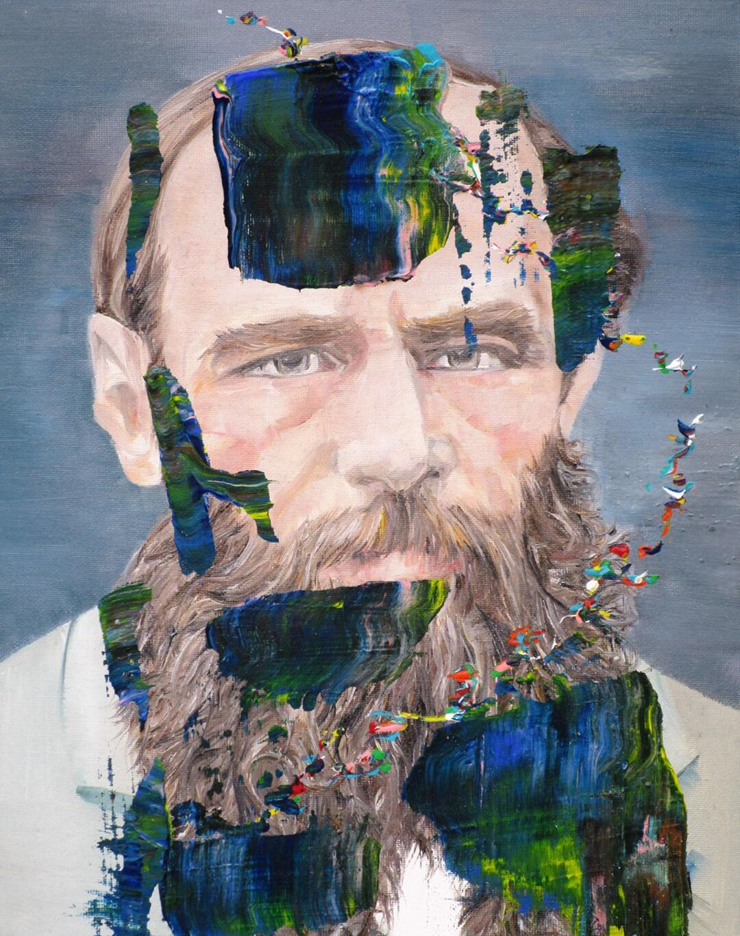 FYODOR DOSTOEVSKY Oil Portrait - POSTER - Various Sizes Available! Art ...