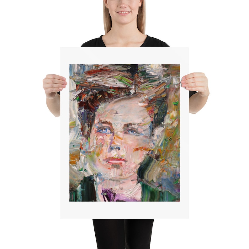 ARTHUR RIMBAUD Oil Portrait - POSTER - Various Sizes Available! Art ...