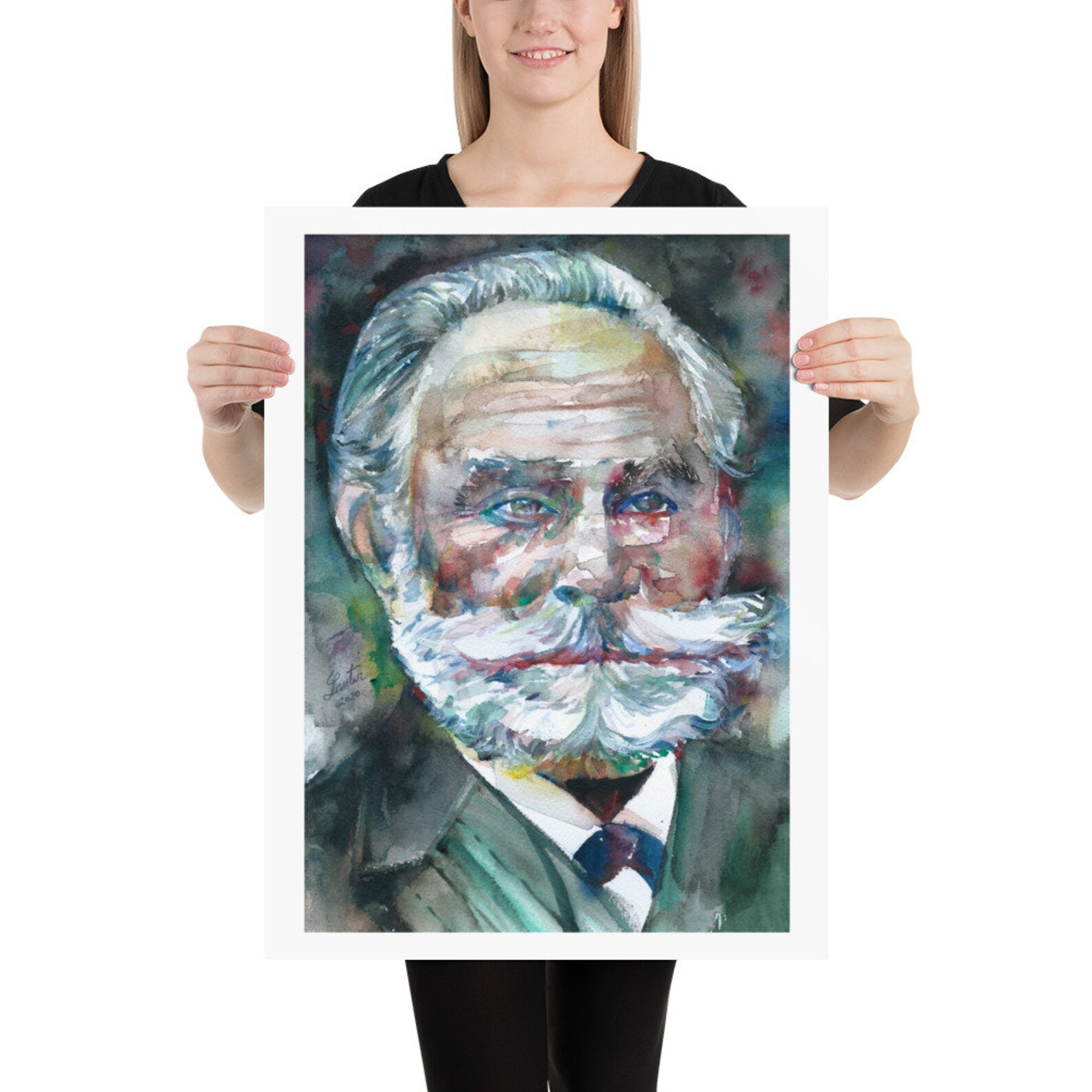 IVAN PAVLOV Watercolor Portrait POSTER Various Sizes - Etsy