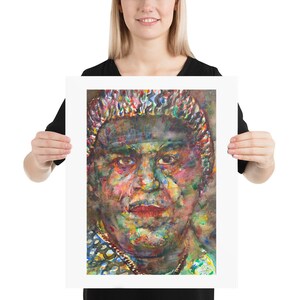 SUN RA Watercolor Portrait - POSTER - Various Sizes Available ! Art ...