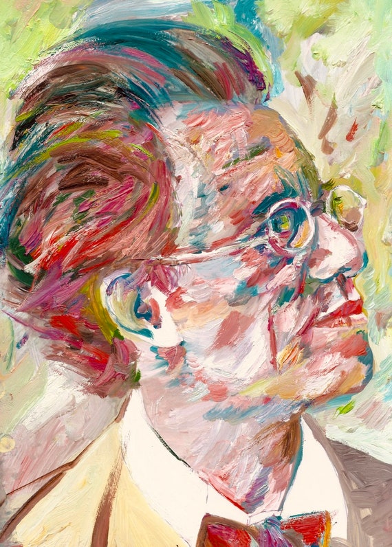 GUSTAV MAHLER Oil Portrait POSTER Various Sizes Available - Etsy Australia