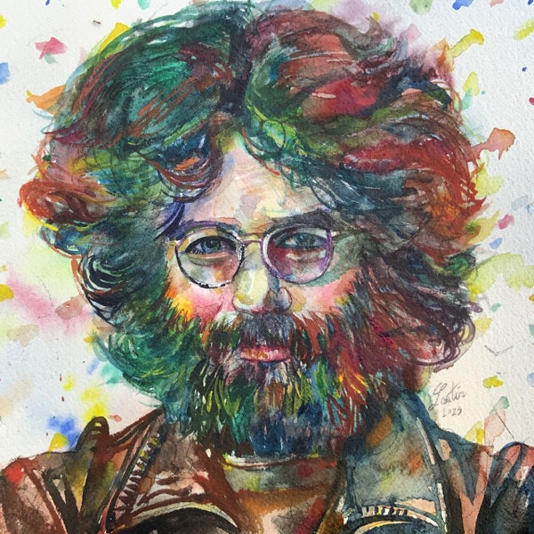 Jerry Garcia - Etsy