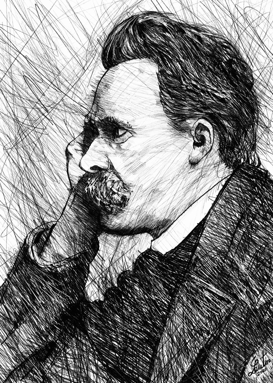 Nietzsche Drawing