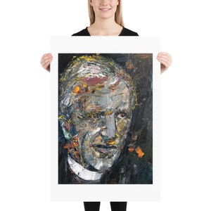 Pierre TEILHARD De CHARDIN Oil Portrait - POSTER - Various Sizes ...