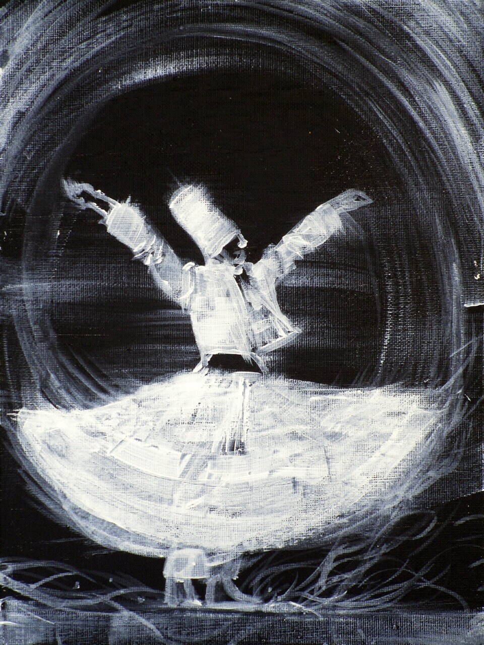 WHIRLING SUFI .5 - POSTER - Various Sizes Available! Art Print Drawing ...