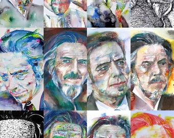 Alan Watts Poster | Etsy