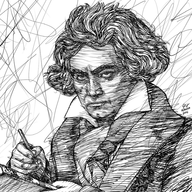 Ludwig Van Beethoven - Etsy