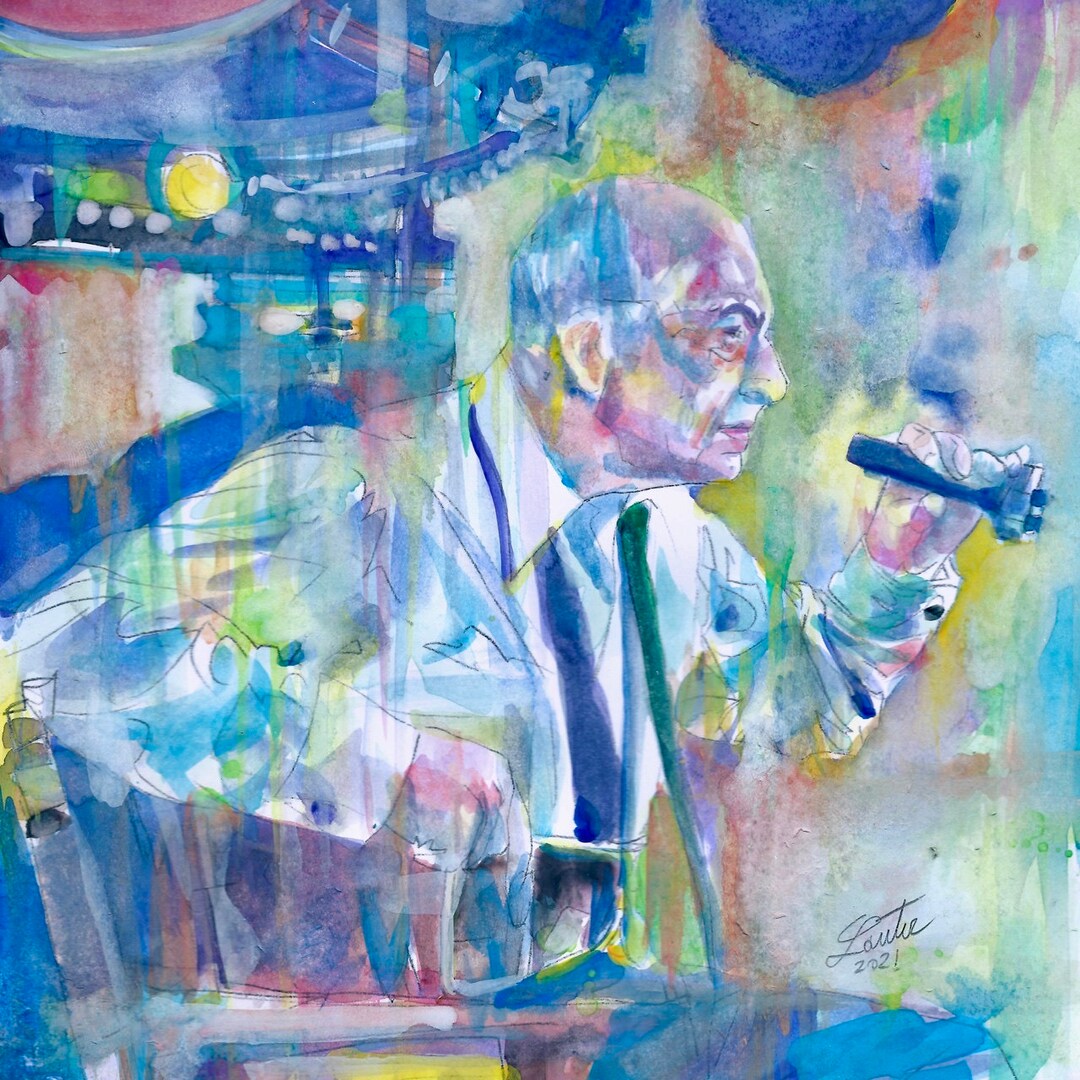 CECIL B. DEMILLE Watercolor Portrait POSTER Various Sizes Available Art ...