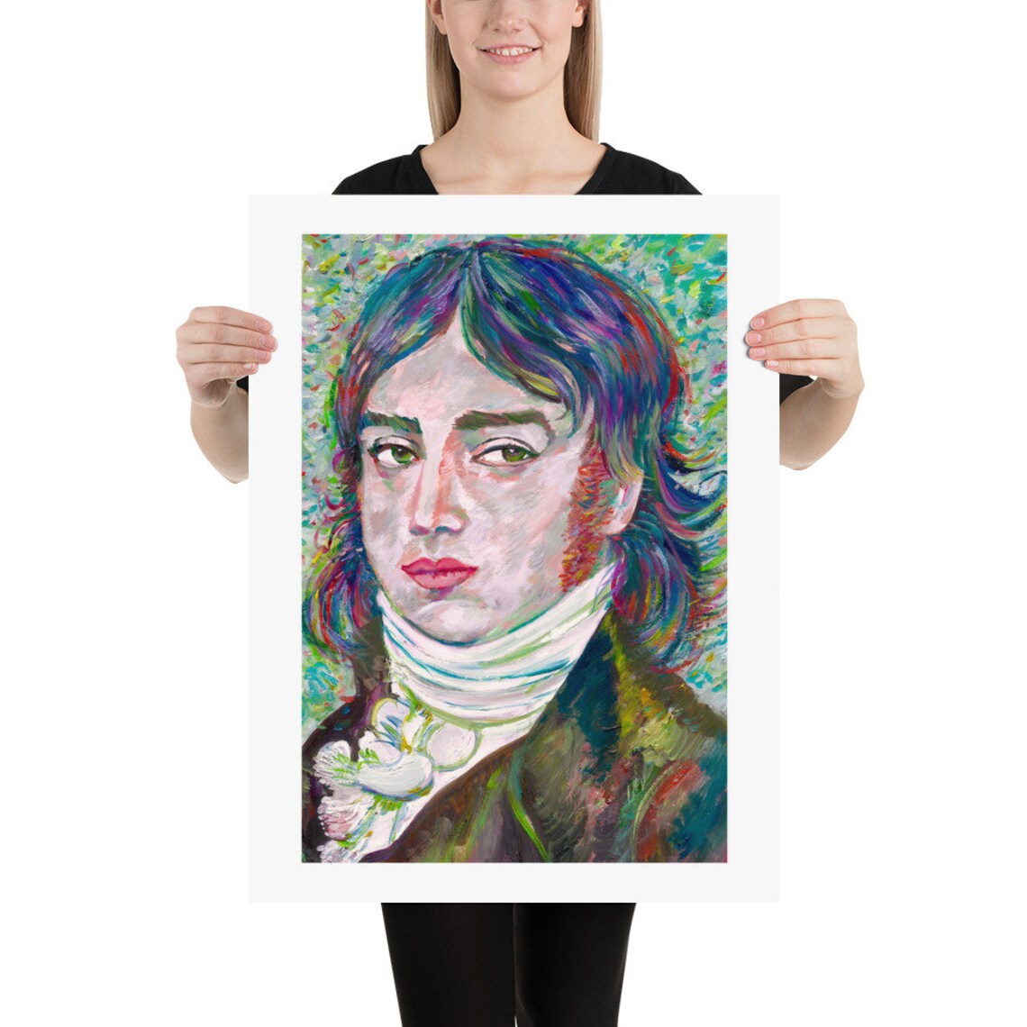 SAMUEL Taylor COLERIDGE Oil Portrait - POSTER - Various Sizes Available ...