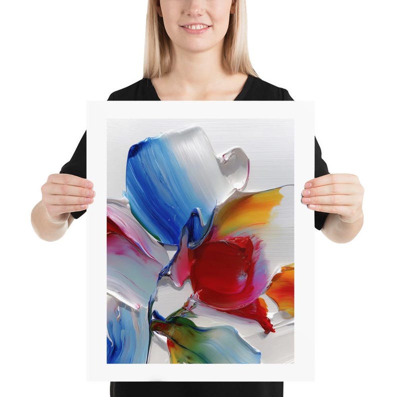 Vibrant Swirls of Color, Posters, Poster Print, Wall Art Decor, Wall ...