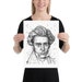 SOREN KIERKEGAARD Ink Portrait Poster Various Sizes - Etsy