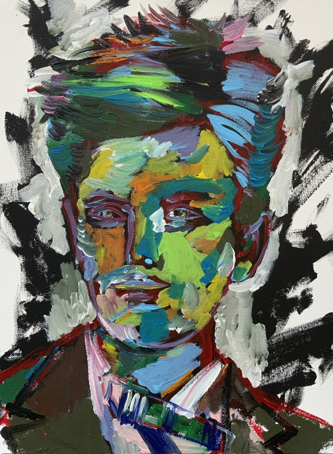 ARTHUR RIMBAUD Acrylic Portrait POSTER Various Sizes Art Print Poet ...