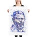 MAX WEBER Watercolor and Ink Portrait POSTER Various Sizes - Etsy