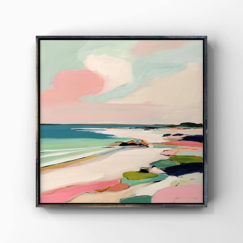 Printable - SEASCAPE .190- Digital Download -scalable to Various Sizes ...