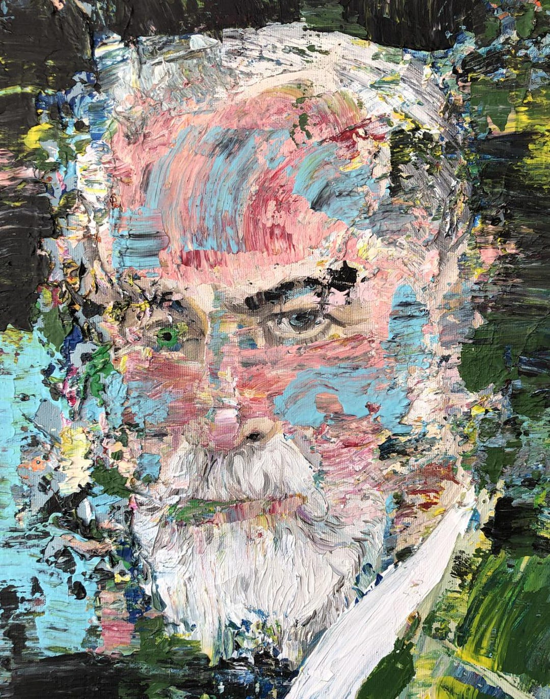 SIGMUND FREUD Oil Portrait - POSTER - Various Sizes Available! Art ...