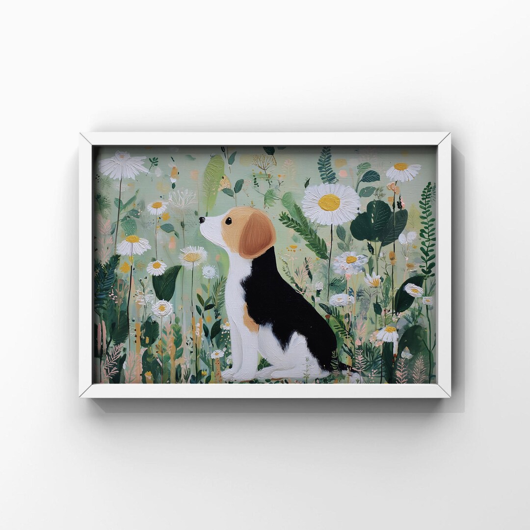 Printable - BEAGLE - Digital Download - Scalable to Various Sizes ...