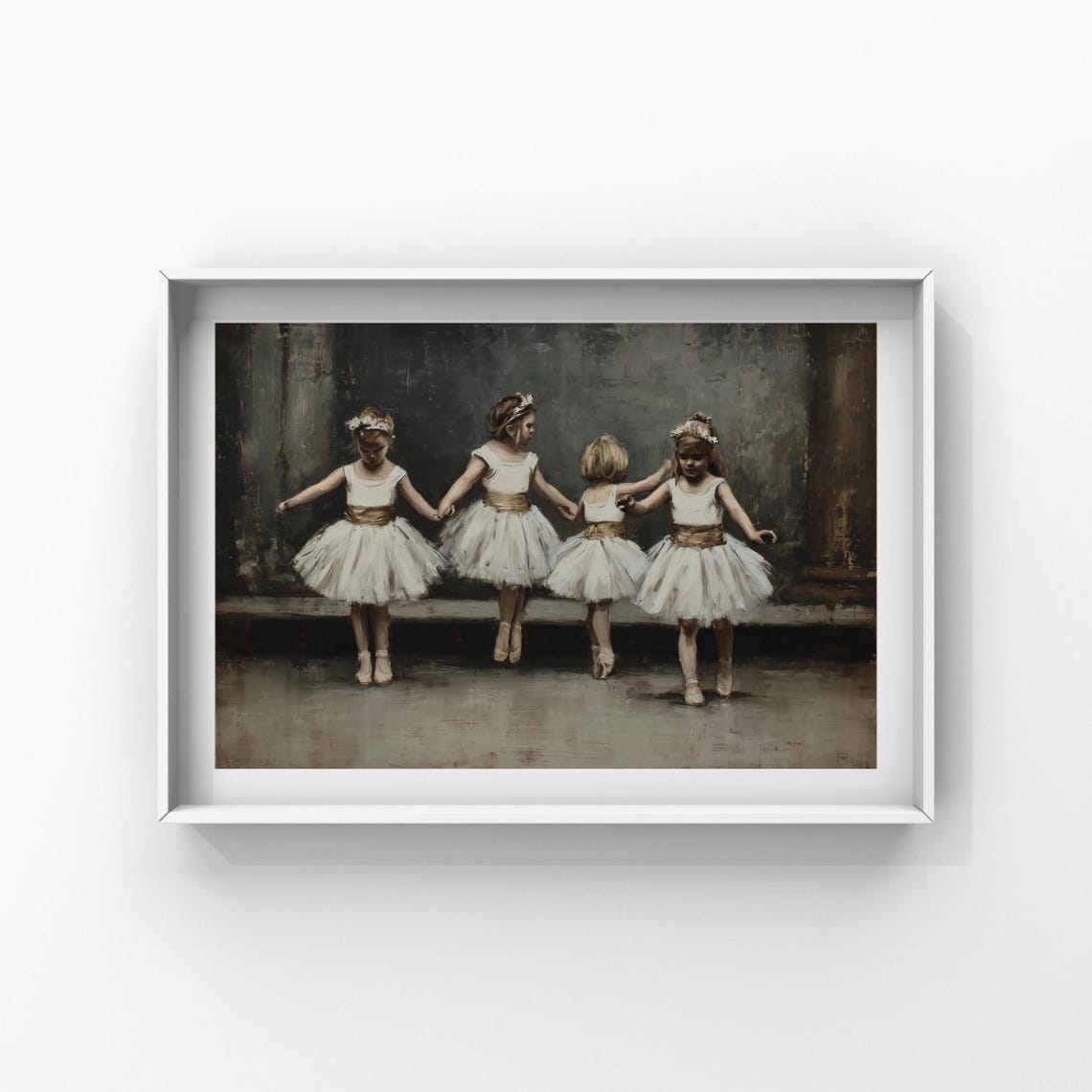 Printable - Little Ballerinas - Digital Download - Scalable to Various ...