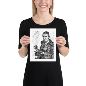 BERTOLT BRECHT Ink Portrait - POSTER - Various Sizes Available! Art ...