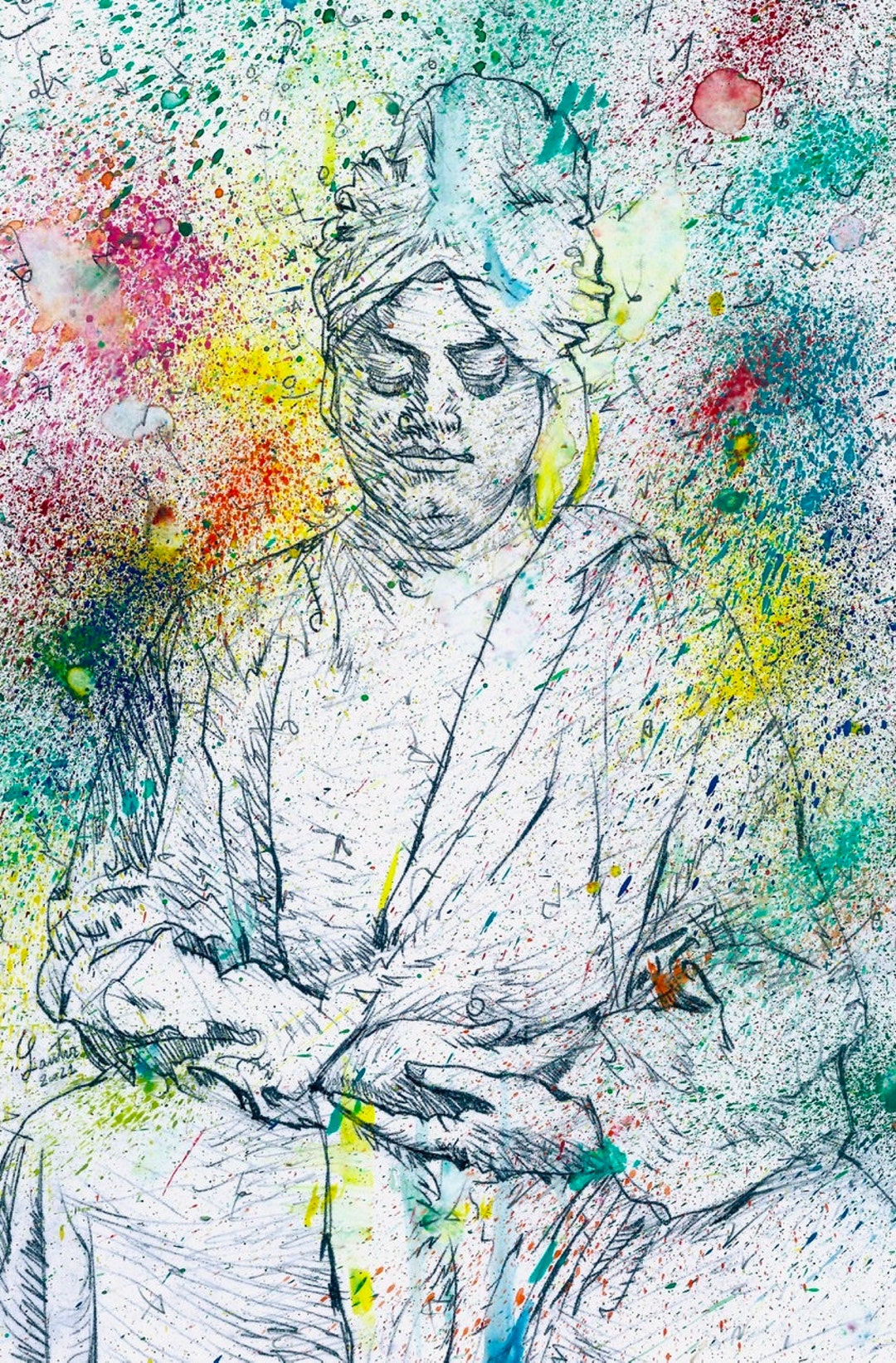 Swami Vivekananda Sketch Wallpapers