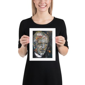Pierre TEILHARD De CHARDIN Oil Portrait - POSTER - Various Sizes ...