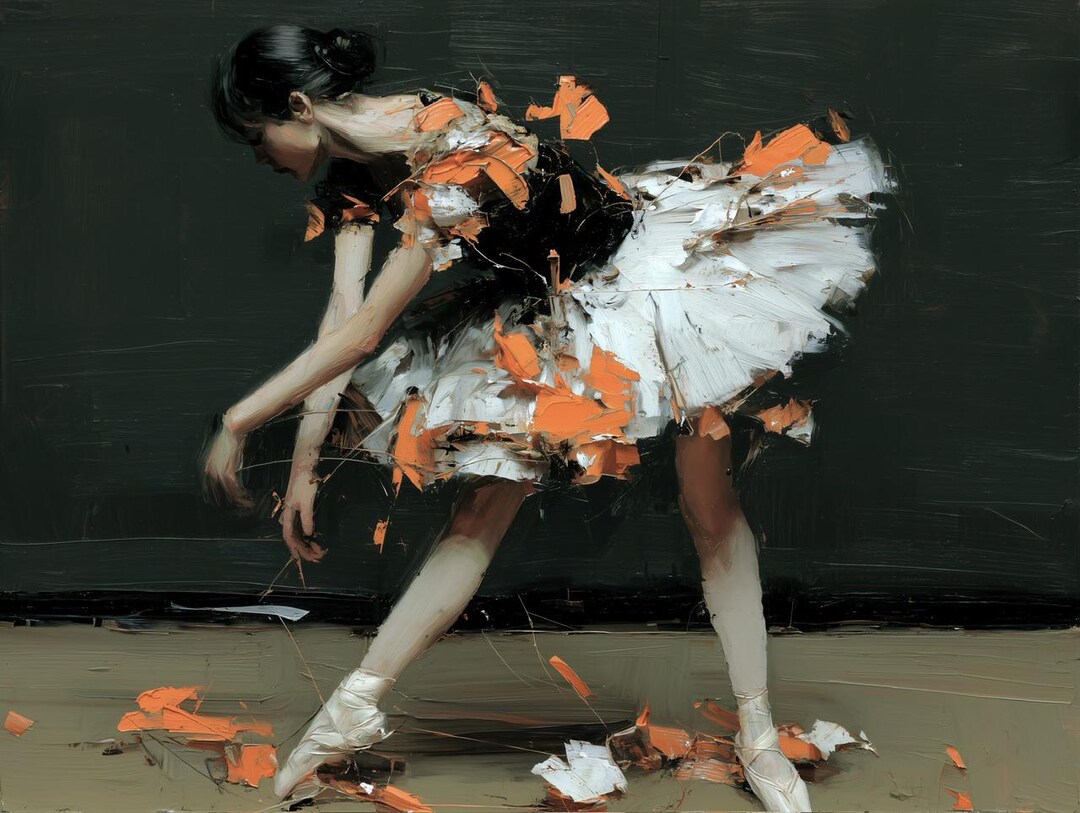 Ballet Dancer in Motion , Posters, Poster Print, Wall Art Decor, Prints ...
