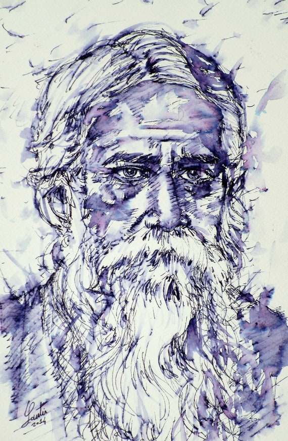 Rabindranath Tagore Sketch Picture