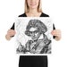 LUDWIG Van BEETHOVEN Ink Portrait - POSTER - Various Sizes Available ...